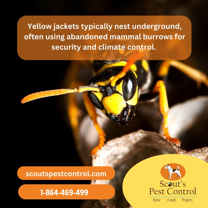 Beware Of Ground Nesting Yellow Jackets